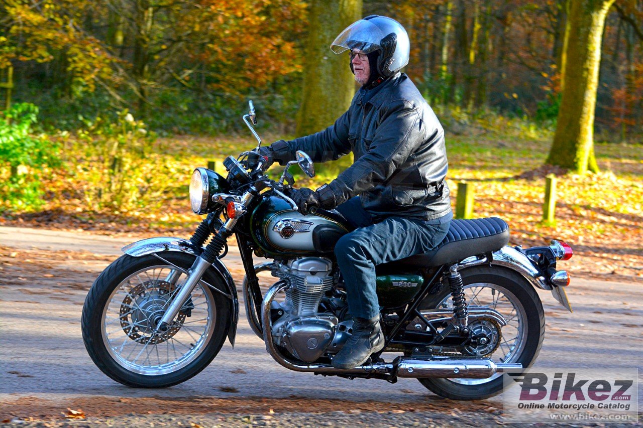 Kawasaki W800 poster